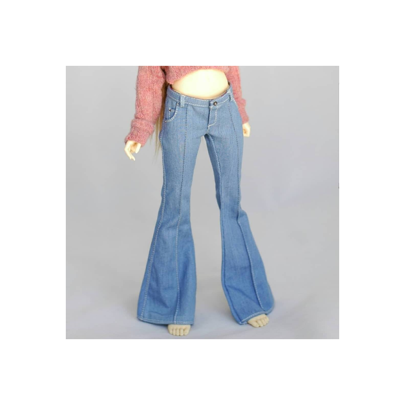 Realistic Denim Flares